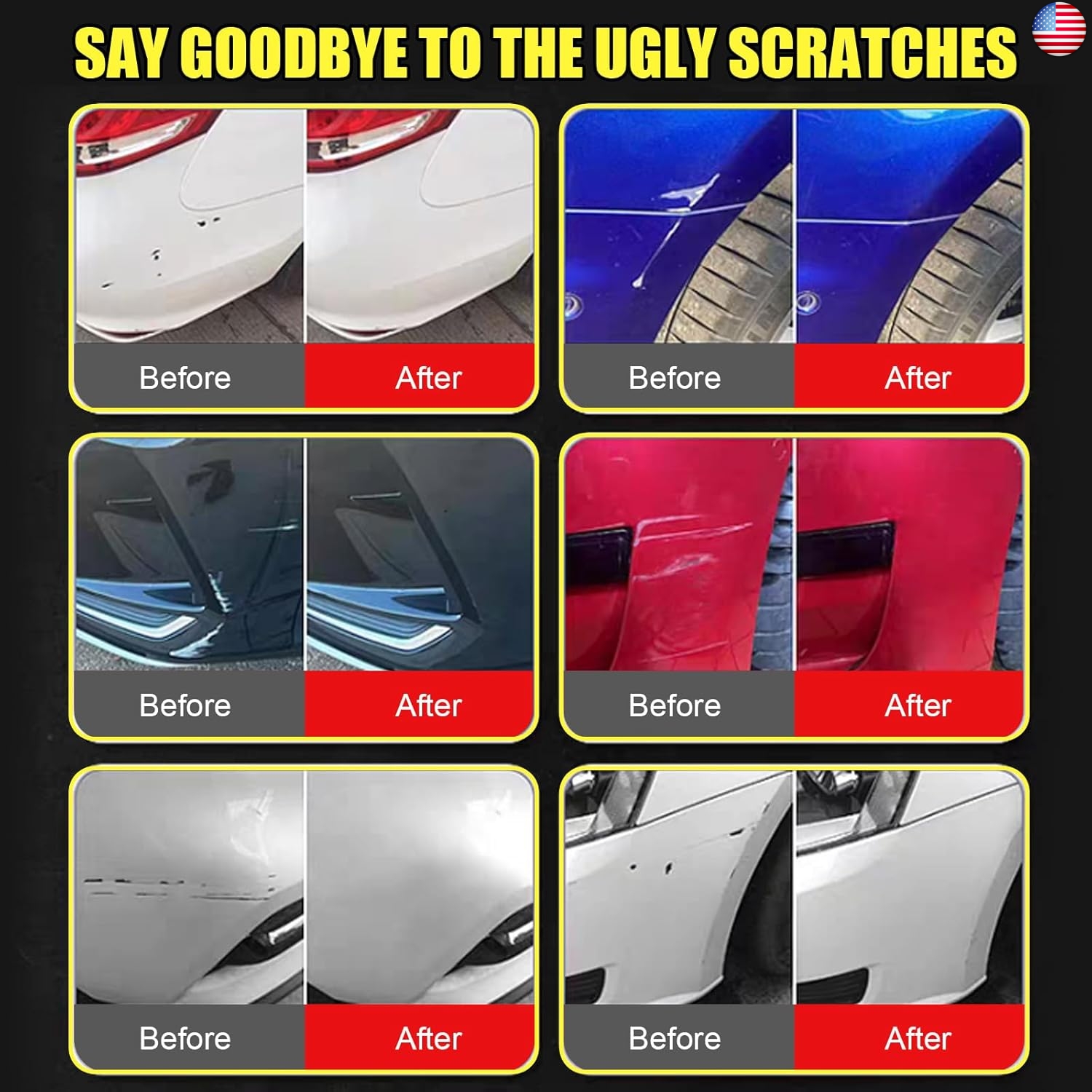 XNA Black Sapphire Metallic(475) for BMW Touch Up Paint, Car Scratch ...